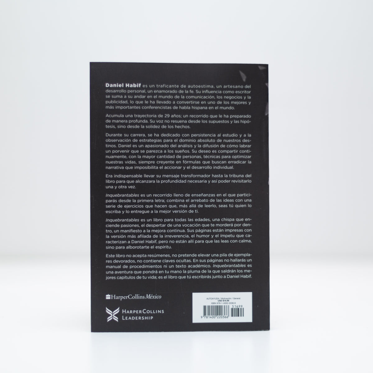 Inquebrantables - Daniel Habif (Spanish) Paperback – G12 Resources